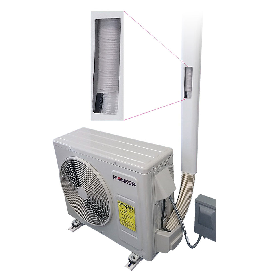 PVC Refrigerant Line Cover Kit – Highseer